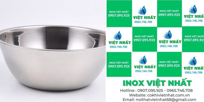 Báo Giá 60+ Mẫu Thau inox 60cm | Thau inox 304 60cm